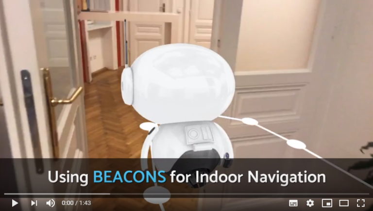 Using Beacons with Augmented Reality for Indoor Navigation – BeaconZone ...