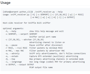 Bluetooth 5 Packet Sniffing – BeaconZone Blog