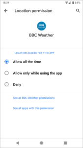 Android 10 Asking for Location Permission – BeaconZone Blog